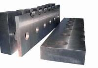 China H13 H13K Flying Shear Blades for Hot Strip Mill 900°C High Temperature Cutting for sale