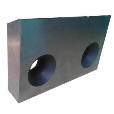 China Flying Shear Blade for Steel Pipe Cutting Machine H13 Steel Custom Size for sale