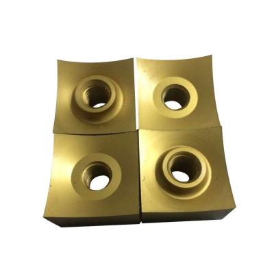 China Industrial Tire Shredder Blades 270mm D2 Tool Steel 58-60 HRC for Plastic Rubber Metal Recycling for sale