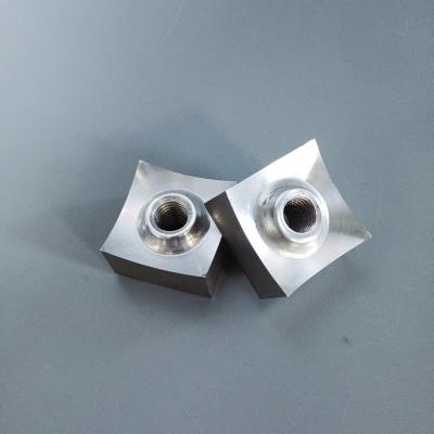 China D2 Steel Waste Plastic Recycling Shredder Blade 40x40x25mm for Single Shaft Shredder for sale