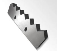 China D2 Tool Steel Shredder Blades 60x60x30mm Single Shaft Recycling Machine Knife for sale