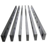 China Hydraulic Shearing Machine Blade D2 M2 9CrSi for Crop and Billet Shear 52-62 HRC for sale