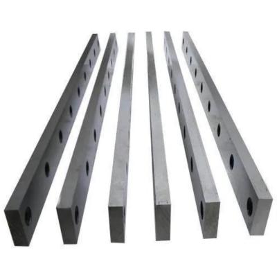 China Hydraulic Shearing Machine Blade D2 M2 9CrSi for Crop and Billet Shear 52-62 HRC for sale