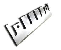 China Industrial Shredder Blade 9CrSi Cr12MoV for Wood Metal Plastic Crushing Granulator 100x100x28mm for sale