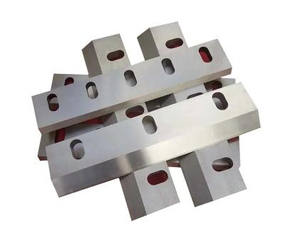 China Hydraulic Shear Blade 58-60 HRC for Bar Mills Factory Custom Sizes Available for sale
