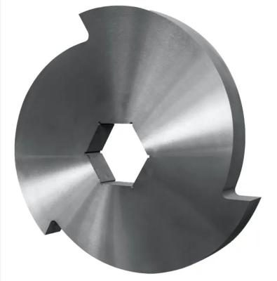 China Tungsten Carbide Wood Chipper Shredder Blades 1100 Degree Hard Metal Crusher Shear Knife for sale