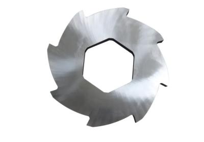 China Custom Durable D2 Shredder Blades 60x60x30mm for Industrial Plastic Recycling Twin-Shaft Shredder for sale