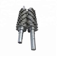 China Wear Resistant Double Shaft Plastic Shredder Blade 58-60 HRC for Recycling Crushing Machine for sale