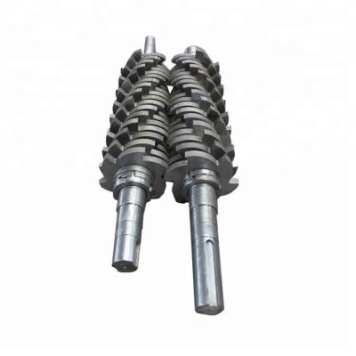 China Wear Resistant Double Shaft Plastic Shredder Blade 58-60 HRC for Recycling Crushing Machine for sale