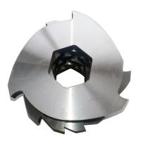 China High Precision Double Shaft Shredder Blades for Metal and Plastic Waste 200mm for sale