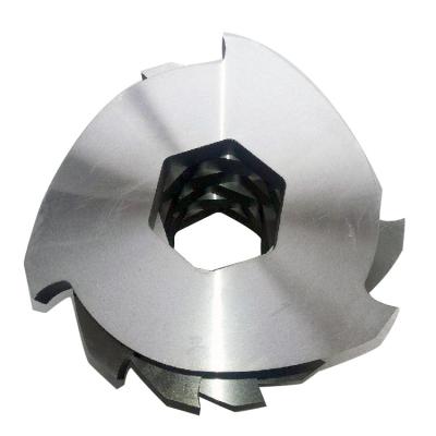 China High Precision Double Shaft Shredder Blades for Metal and Plastic Waste 200mm for sale
