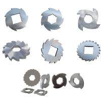 China Double Shaft Shredder Blades Metal Plastic Shredder Knife HRC58-65 Custom Size for sale
