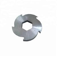 China Waste Recycling Plastic Paper Shredder Machine Crusher Blades 58-60HRC Hardness for sale