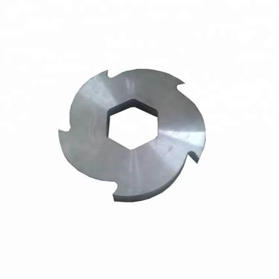 China Waste Recycling Plastic Paper Shredder Machine Crusher Blades 58-60HRC Hardness for sale