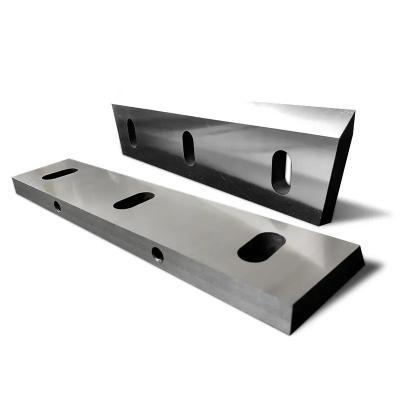 China Industrial Shredder Blade for Metal Steel Plastic Crusher 58-60 HRC Custom Size for sale