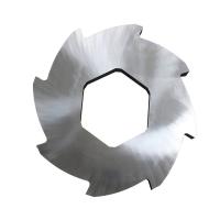 China Plastic Crusher Blades 60x60x30mm Shredder Grinder Machine Knife 56-63HRC for sale