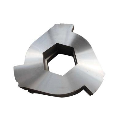 China D2 SKD11 DC53 Tungsten Carbide Plastic Shredder Machine Blade 200mm Long Service Life for sale