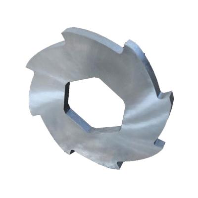 China Industrial Plastic Shredder Blade D2 Tool Steel 270mm Custom Size for Crusher Recycling for sale