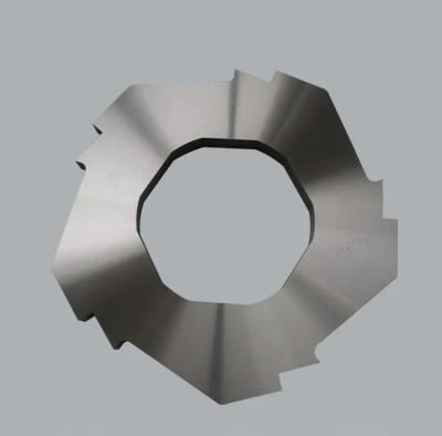 China Precision Plastic Shredder Blades 58-60 HRC Custom Size Industrial Shear Crusher Knives for sale