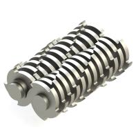 China Tungsten Carbide Tire Shredder Blade 58-60 HRC Plastic Wood Pulverizer Knife for Industrial Recycling for sale