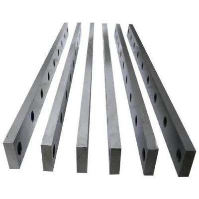 China Shaft Shredder Cutter Knives 58-60HRC Stainless Steel Galvanized Iron Plate for Industrial Recycling for sale