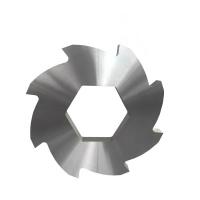 China Custom D2 Steel Industrial Shredder Blades 40x40x25mm for Plastic Wood Recycling for sale