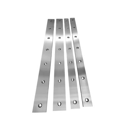 China Industrial Crusher Cutting Blades Steel Metal Shear Blade Gantry Shear 1300mm HRC53 for sale