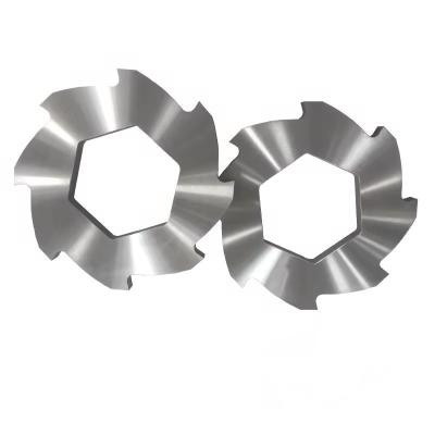 China Plastic Recycling Shredder Blades Bottom Knife Blades 58-60 HRC D2 Tool Steel for sale