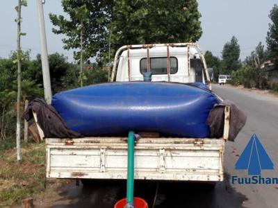 China Fuushan Commercial Potable Folding Pillow PVC TPU Car Water Tank for sale
