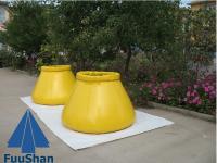 China Fuushan Polyester Base Round Shape Collapsible Water Onion Tank for sale