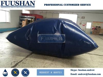 China FUUSHAN High efficient Machine Soft Elevated water tank Poratble for sale