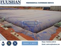 China Fuushan Durable Timeproof Uv Resistant Water Bladder Soft Potable Folding Water Storage Flexible Tank for sale
