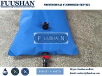 China FUUSHAN Foldable Inflatable Bladder Storage Soft PVC Water Tank for sale