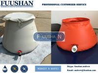 China FUUSHAN Polyester Base Round Shape Collapsible Water Onion Tank for sale