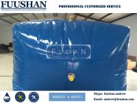 China FUUSHAN Pillow / Onion / Inflatable Type Water Storage Tank 5000 Gallon Soft Flexible Water Tank for sale