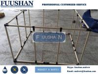 China Fuushan Flexible Plastic Fish Pond For Fish Farm,Outdoor PVC Swimming Pool,Rectangular Pool for sale