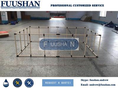 China Fuushan High Quality TPU/PE/PVC 100L- 50000L Frame Fish Water Tank for sale