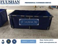 China Fuushan Round Or Square UV Resistance Collapsible Plastic Fish Tanks for sale
