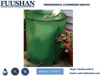 China FUUSHAN Collapsible Rain Barrel With PVC tarpaulin quick fold and easy stock for sale
