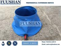 China Fuushan 20000L PVC Foldable Onion Shape Water Storage Bladder for Firefighting for sale