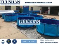China Fuushan Flexible And Foldable Waterproof Folding Square Fishing Pond for sale