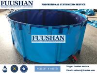 China Tarpaulin PVC Collapsible koi tank folding Aquaponics Uae for sale