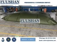 China Fuushan Customize Durable Folding High Capacity Water Tank with PVC Coated Material for sale