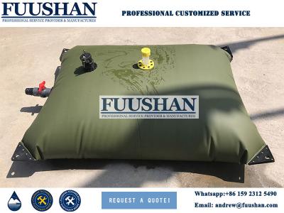 China Fuushan Camping Application 1000 liter Plastic Water Storage Tank Bladder for sale