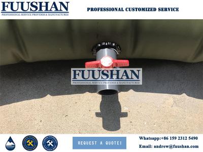 China Fuushan 20000L Flexible and Durable Bulk Liquid Transport and Storage Tank Bladders for sale