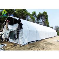 China Light Dep External Blackout Greenhouse White Black Film Rolling Hot Galvanized for sale