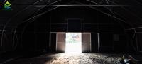 China Light Dep External Blackout Greenhouse White Black Film Rolling Hot Galvanized for sale
