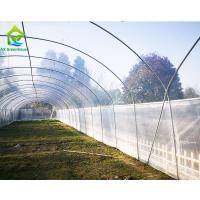 China Commercial Single Span Poly Tunnel Greenhouse For Tomatoes for sale