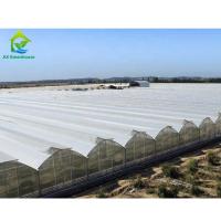 China Multi Span Aluminum Tunnel Greenhouse for Flowers Vegetables Plant for sale