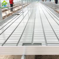 China Ebb Flow Hydroponic Soilless Culture Rolling Bench Grow Table Seedling Seedbed for sale